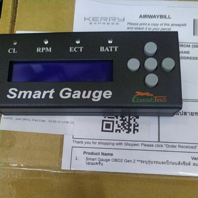 Smart Gauge OBD2 Gen.2 **ระบุรุ่นรถและปีก่อนสั่งซื้อด้วยนะครับ | Shopee ...