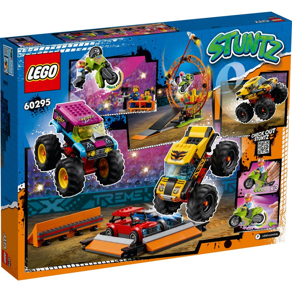 LEGO City 60295 Stunt Show Arena Building Kit (668 Pieces) - lego ...