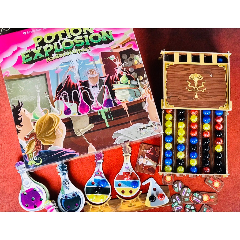 Potion Explosion ห้องเรียนนักปรุงยา 2nd Edition Board Game ภาษาไทย ...