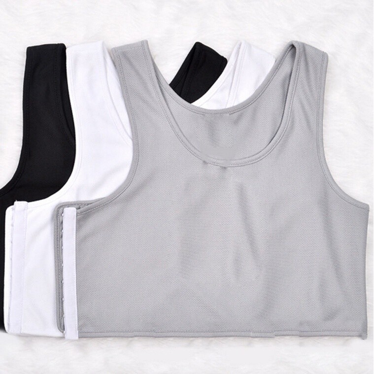Crop Vest Chest Binder Tank Tops Vest Breast FTM Tomboy Lesbian ...