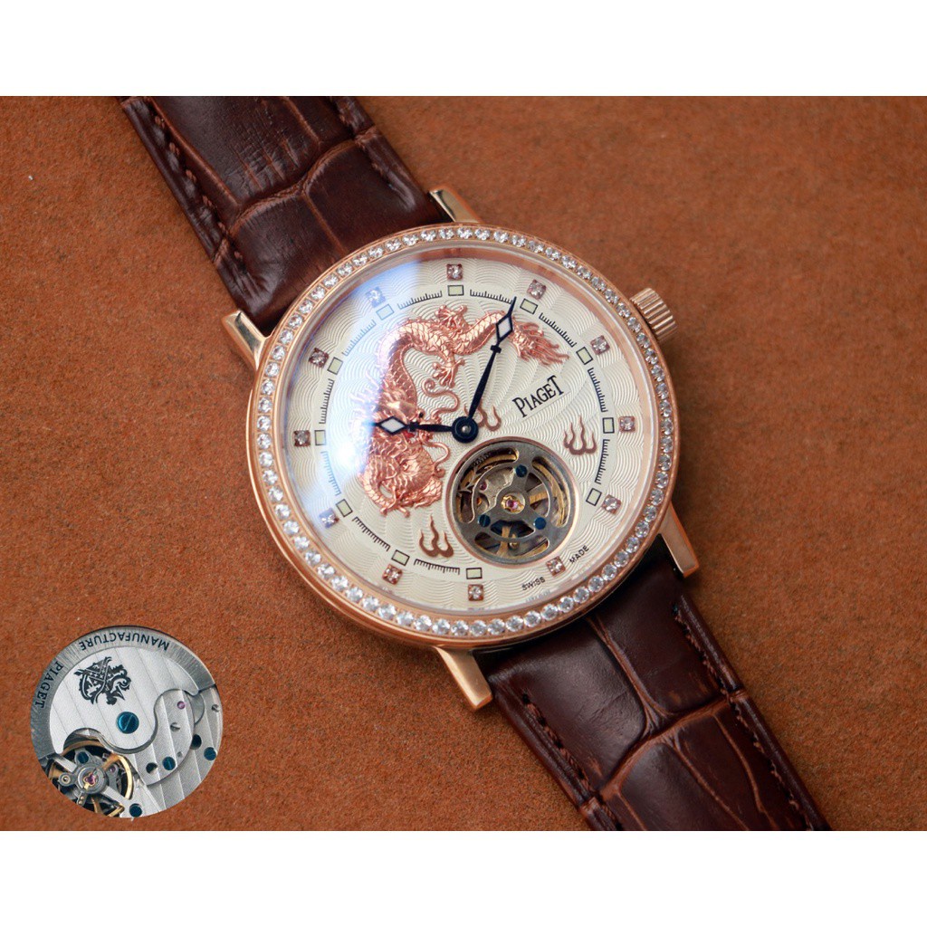 นาฬิกาข้อมืออัตโนมัติ Piaget Dragon Totem Series 40 มม. สําหรับผู้ชาย ...