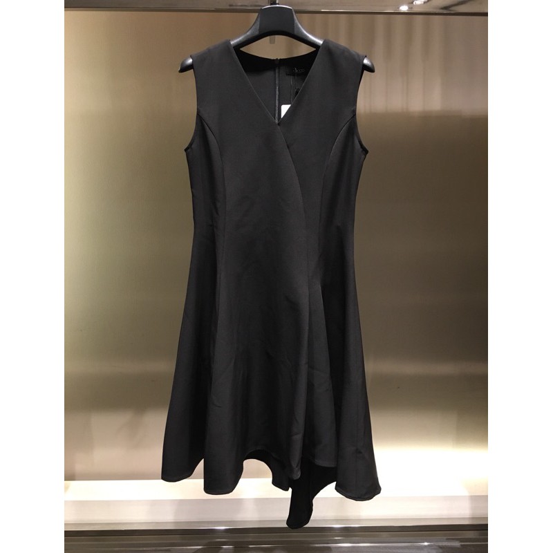 G2000 เดรสทำงานแขนกุด สีเบจ/สีดำ SizeM 36 - spps_fashion - ThaiPick