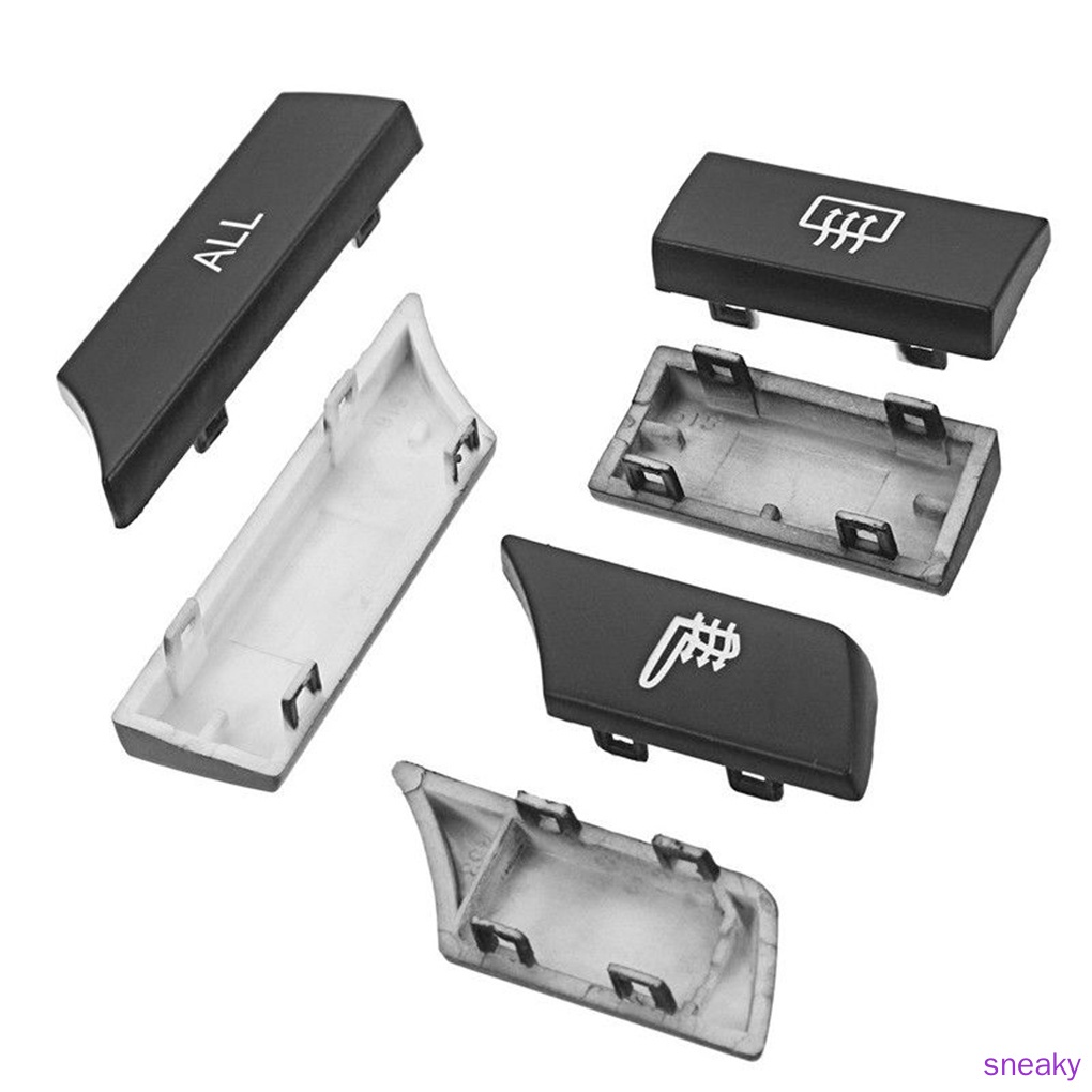SNe.12pcs รถ Air Conditioner ปุ่มสวิทช์หมวกชุดซ่อมสำหรับ BMW 57 Serise ...