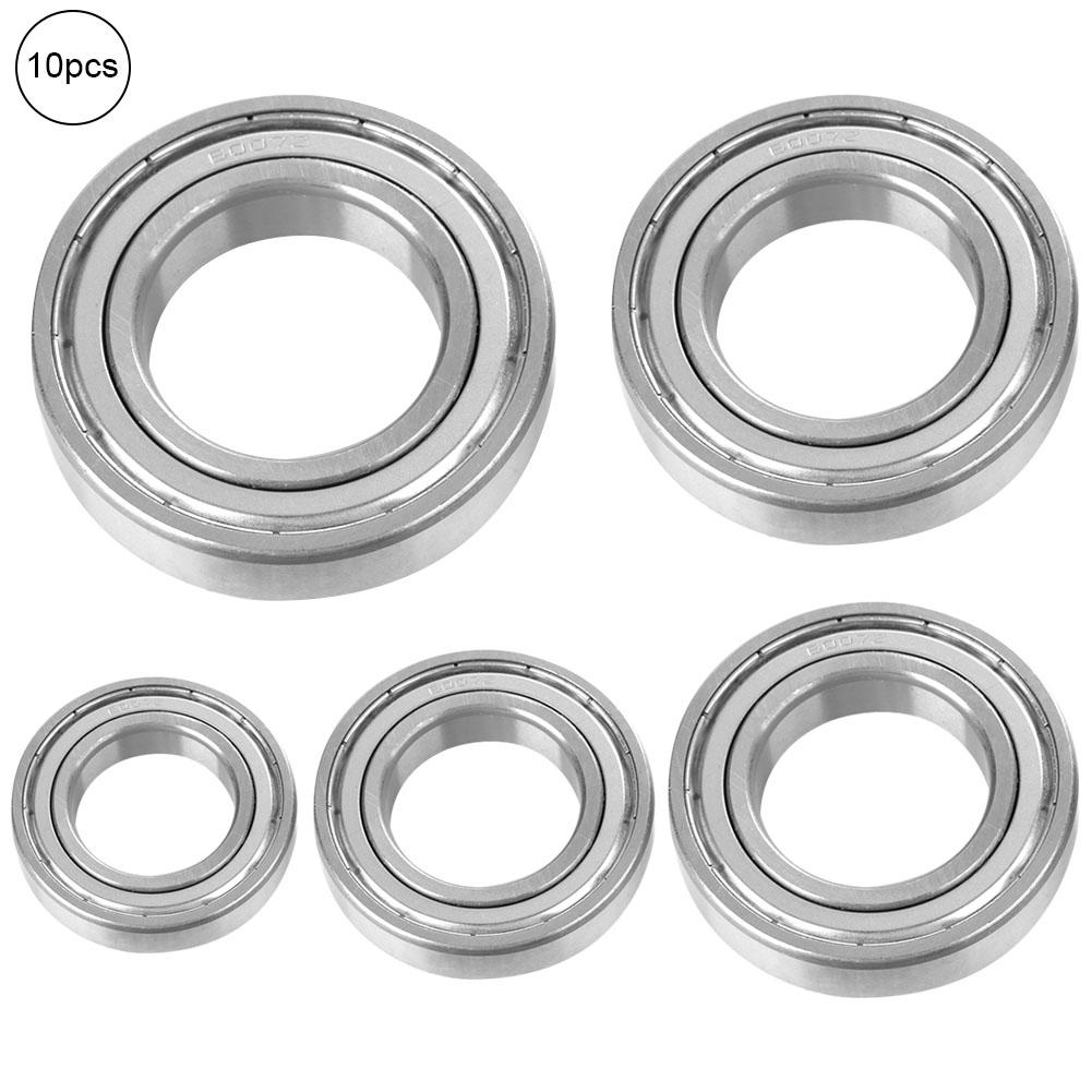 Deep Column Double Shielded Bearing Steel Ball Bearing Single Pcs 10 ...