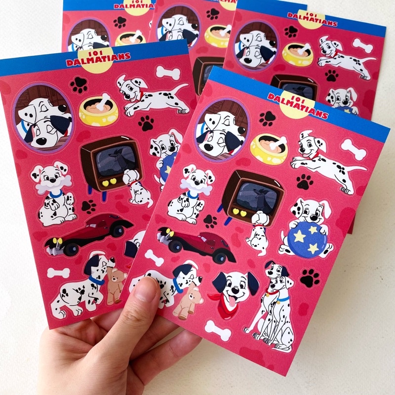 101 DALMATIANS STICKER A6 - kiddyland.sticker - ThaiPick