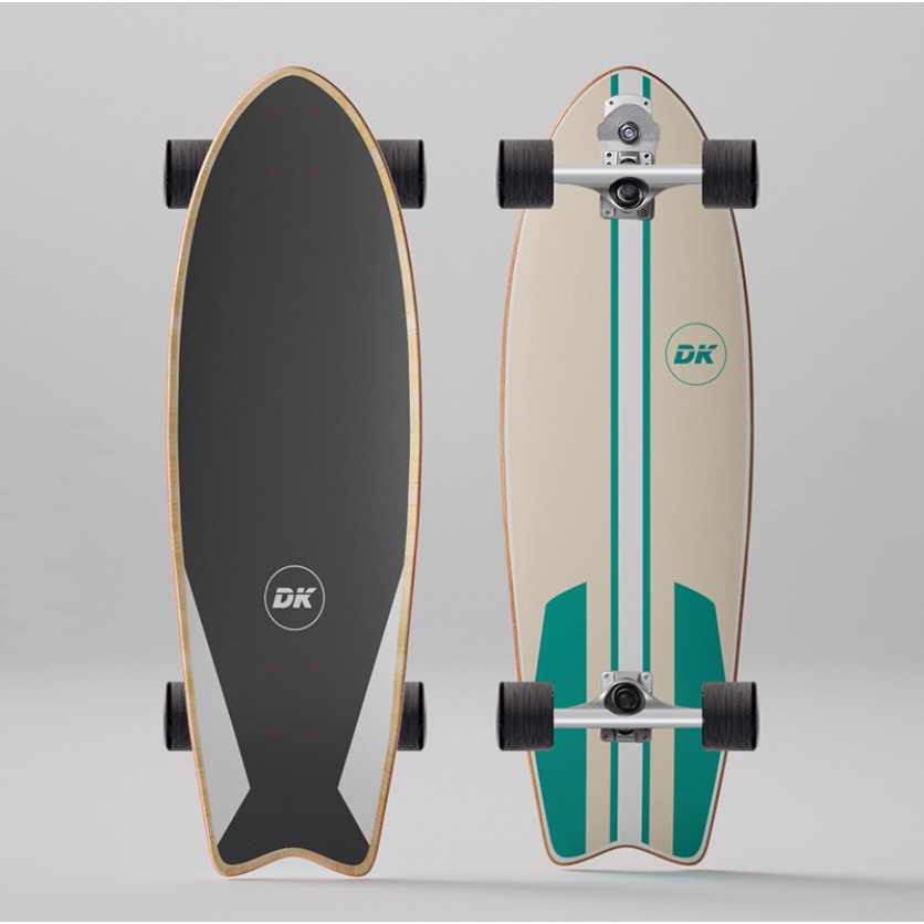 พร้อมส่ง ส่งFree CX7 เซิร์ฟสเก็ต DK Surfskate Board เซิฟสเก็ต Deckwar 32 นิ้ว CX7 Surf ...
