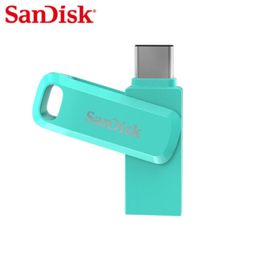 SanDisk 64GB 128GB Ultra Dual Drive Go USB Type-C OTG USB 3.1 Tiffany ...