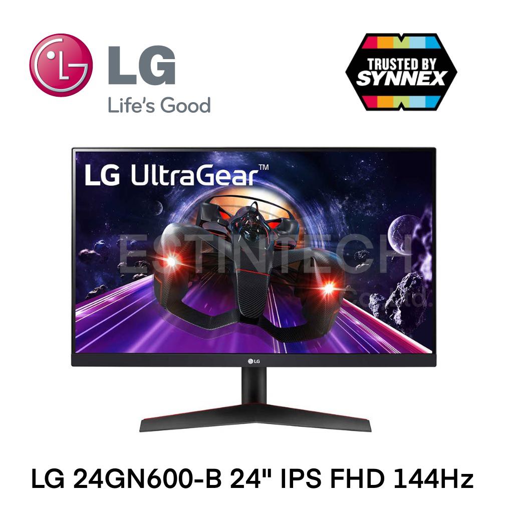 MONITOR (จอมอนิเตอร์) LG UltraGear 24GN600-B 24" IPS FHD 144Hz ของใหม่ ...