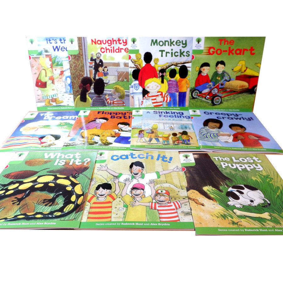 พร้อมส่ง หนังสือหัดอ่านภาษาอังกฤษ Oxford Reading Tree Stage 2 48 Books ...