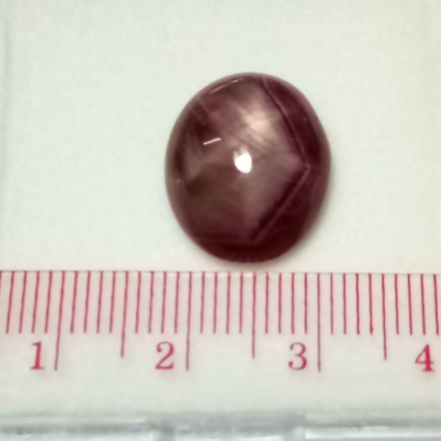 ทับทิมด่าง Ruby Cab Oval.33 - onesatang - ThaiPick