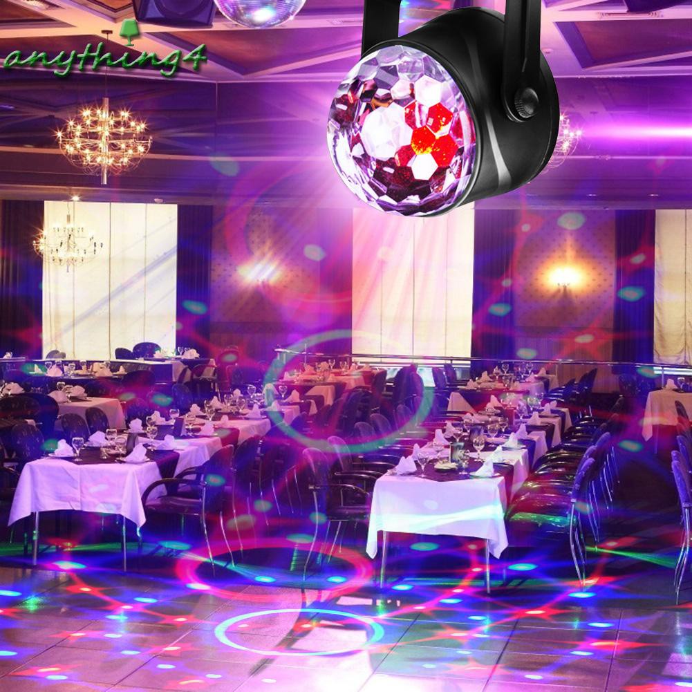 Cotton Light★ Sound Activated Rotating Disco Ball DJ Party Strobe ...