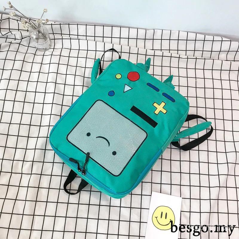 Japan And South Korea Cute Cartoon Cute Adventure Time Backpacks Funny ...
