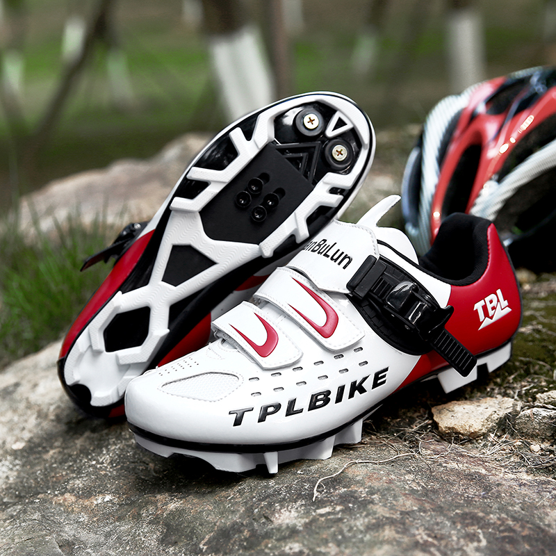 COD Mens MTB Cycling Shoes Outdoor Sport Bicycle Shoes Self-Locking ...