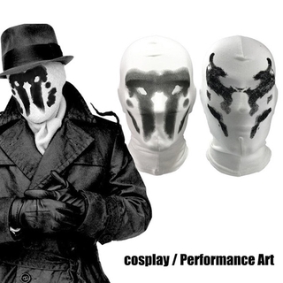{จัดส่งที่รวดเร็ว} Halloween Costume Rorschach Moving Inkblot Mask iWN ...