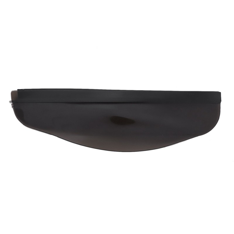 Universal Flexible PVC Car Back Mirror Eyebrow Rain Cover, Black ...