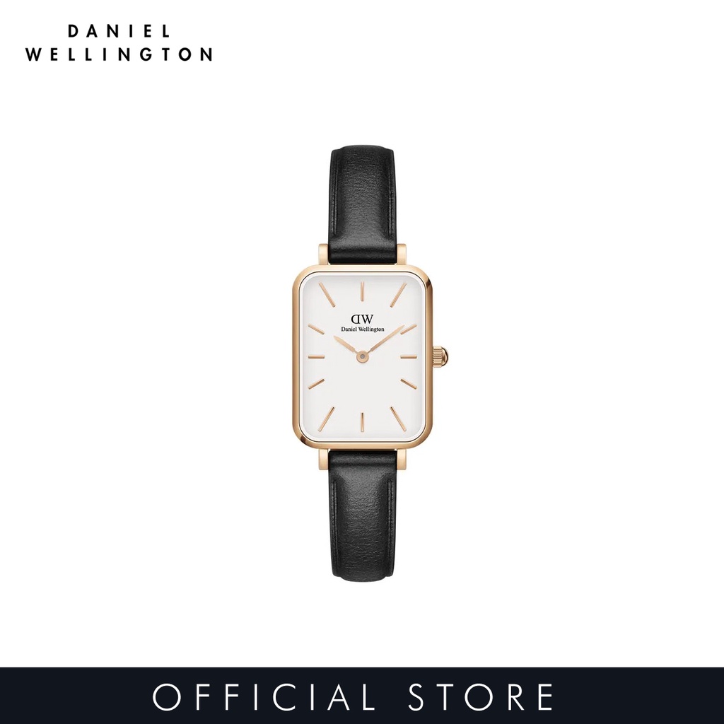 Danial Wellington นาฬิกาข้อมือ QUADRO Sheffield RG White สีดำ - dw ...