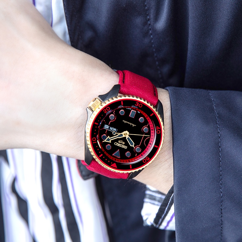 กระดิ่ง [Street Fighter Joint Model] SEIKO Seiko No. 5 Watch Men s IP ...
