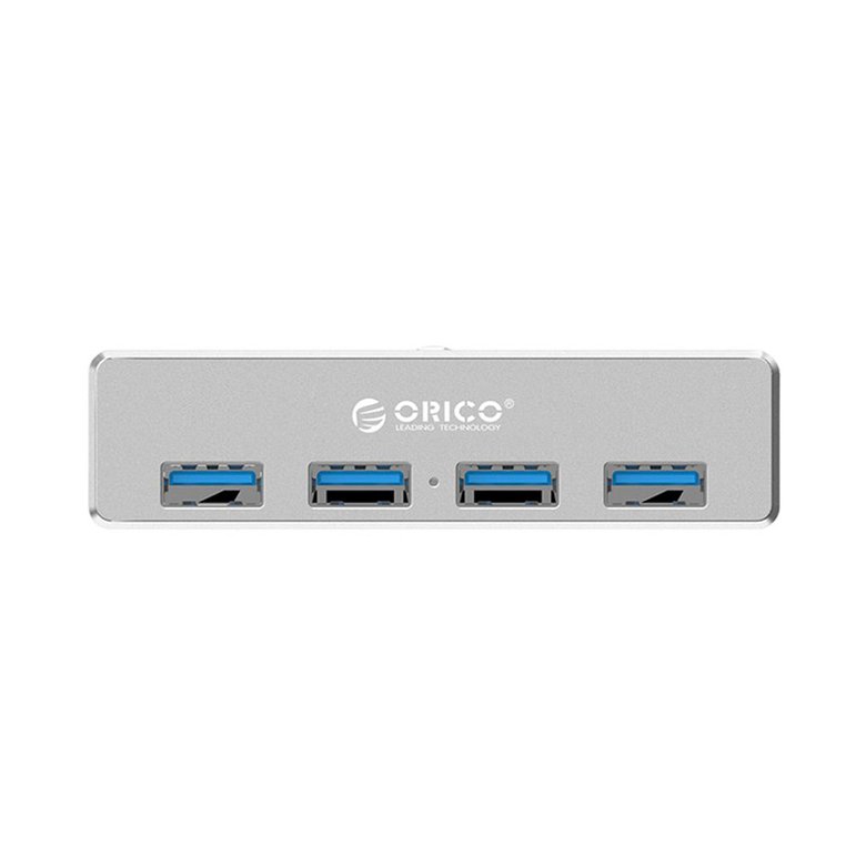 ☞4 Ports USB3.0 Aluminum 4 Ports USB 3.0 Clip-type HUB For Desktop ...