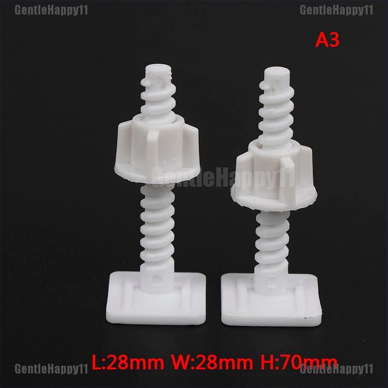GHTH11 4x toilet seat hinge bolts replacement screws fixing fitting kit ...