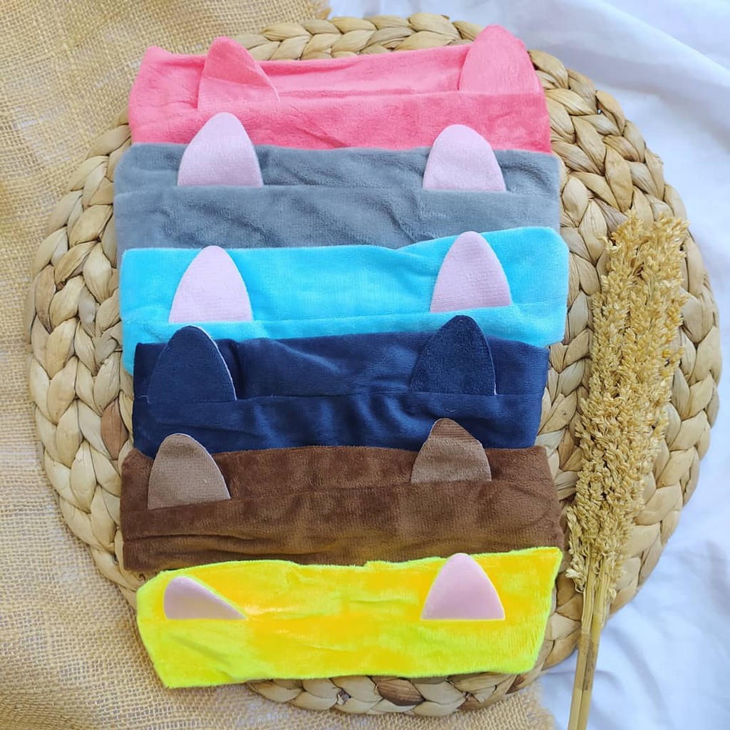 ผ้า Bandana Bando Mandi Kucing สําหรับห่อตัว - etalasetalisya.th - ThaiPick