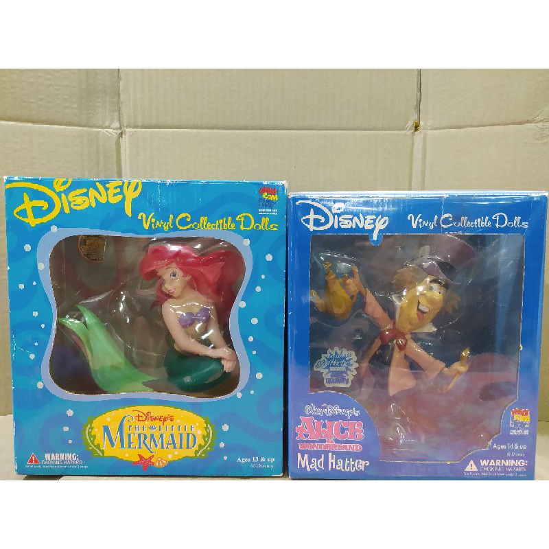 Medicom/VCD/Disney/Little Mermaid/Alice in Wonder Land Mad Hatter ...