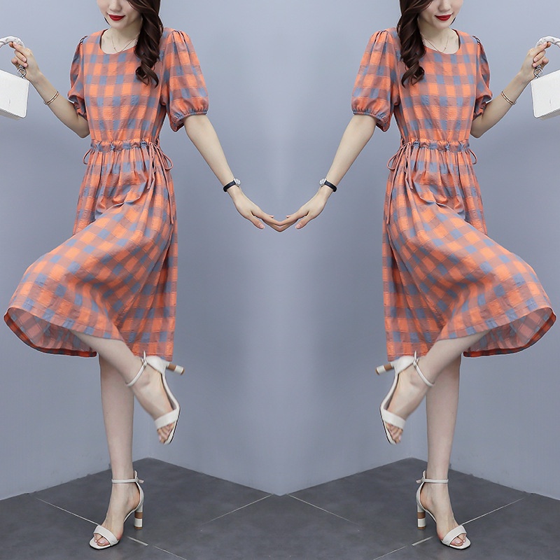 2021ฤดูร้อนแฟชั่นเกาหลีใหม่สลิมมิ่งหลาใหญ่วรรณกรรมพัดลมผ้าฝ้ายและผ้า ...