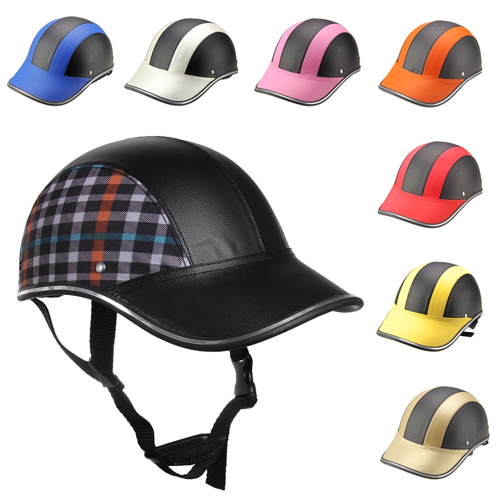 Lightweight Unisex Summer Cycling Helmet Baseball Cap for Motorcycle ...