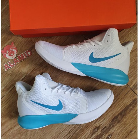 NIKE Precision 3 White Royal Blue | Shopee Thailand