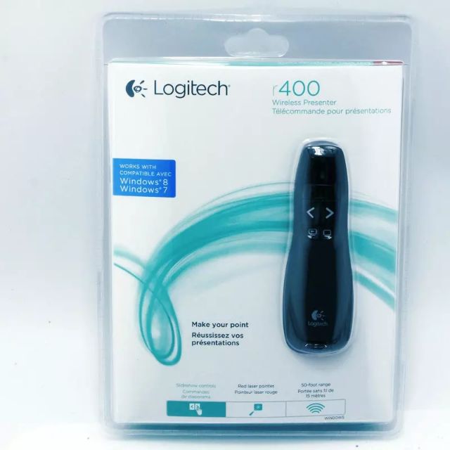 Logitech Wireless Presenter R400 laser pointer - tiparpar - ThaiPick