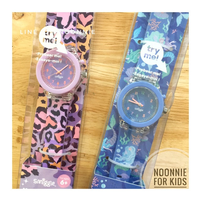 นาฬิกาข้อมือสำหรับเด็ก Smiggle light time watchมีบริการเก็บเงินปลายทาง ...