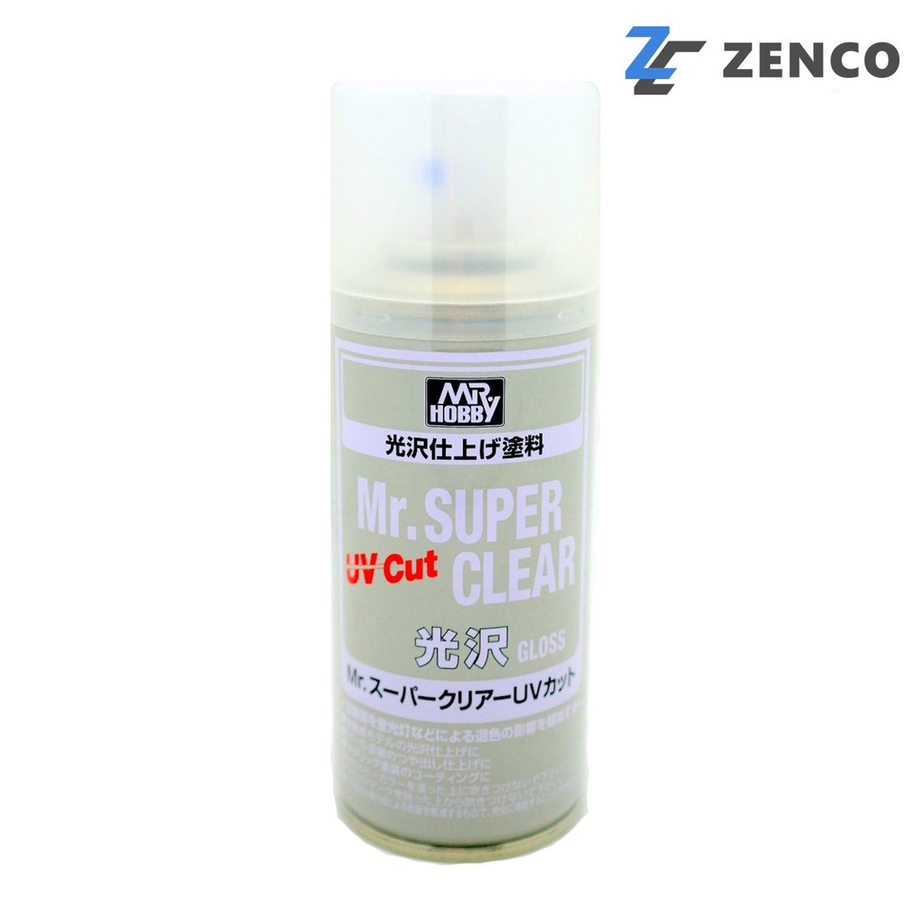 Mr.Super Clear UV Cut Gloss B-522 พ่นเคลียร์ 4973028335422 | Shopee ...