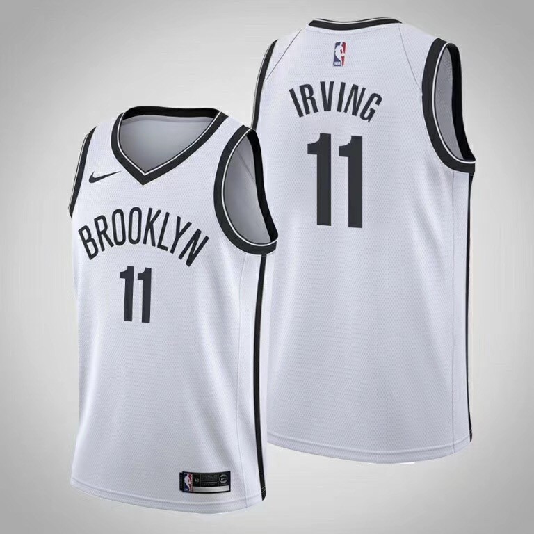 NK NBA jersey Brooklyn Nets 11 Kyrie Irving Basketball Jerseys uniform ...