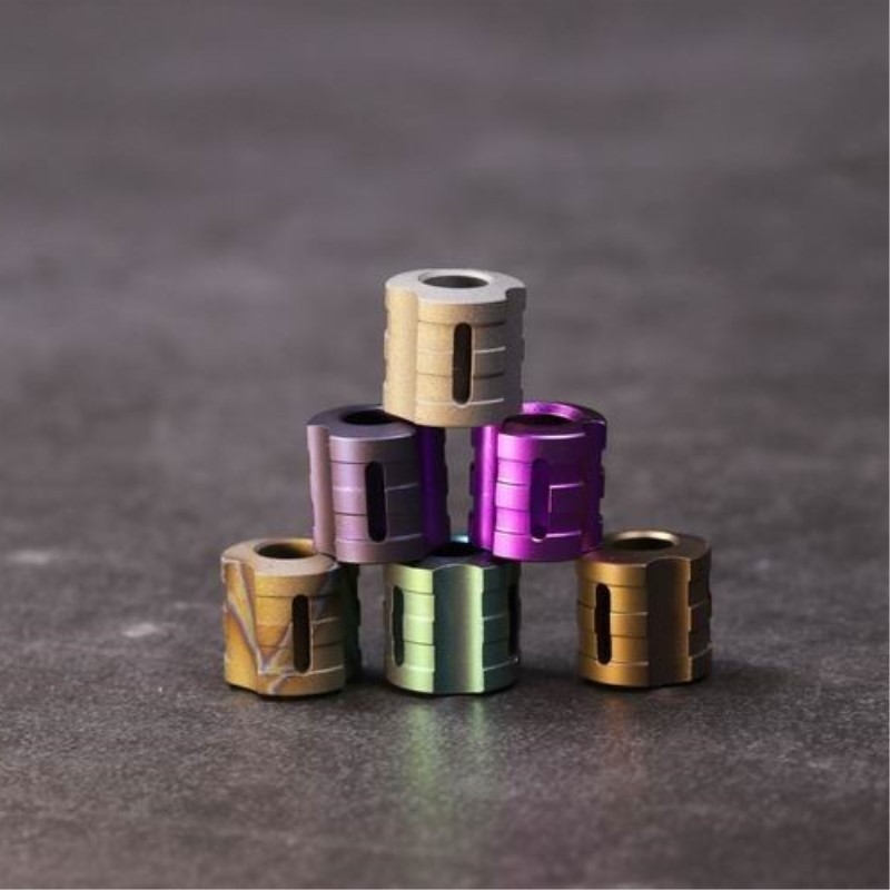 CNEDC G Titanium Alloy Knife Beads Paracord Beads Knife Lanyard ...