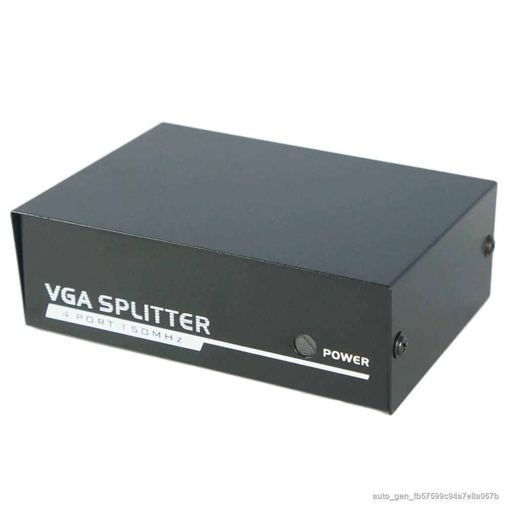 VGA Switch 4 Port VGA SVGA Video Switcher 41 HD Signal Amplifier ...