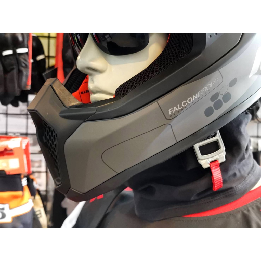 หมวกวิบาก MT Falcon Drop Matt Grey หมวกกันน็อค วิบาก ...