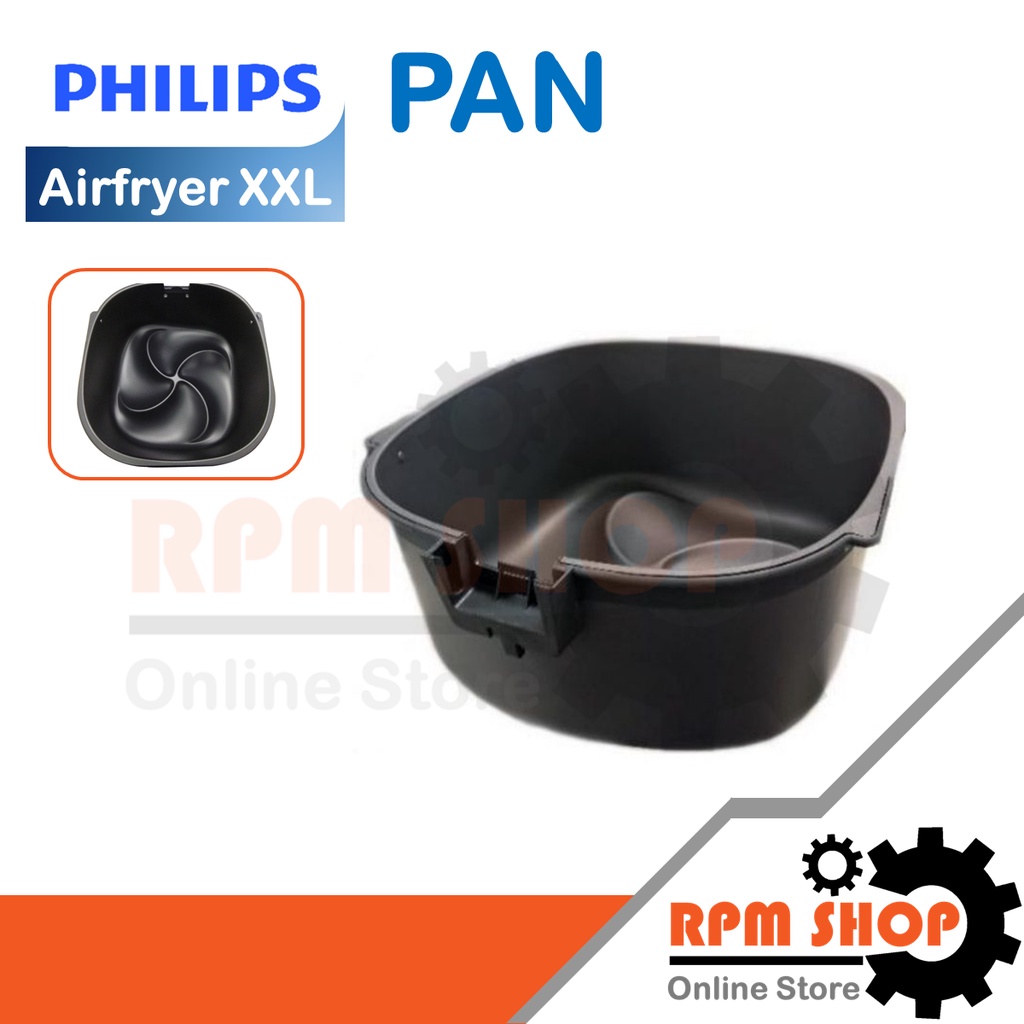 PAN อะไหล่แท้สำหรับหม้อทอดอากาศ PHILIPS Airfryer รุ่น HD9650 และ HD9860 ...