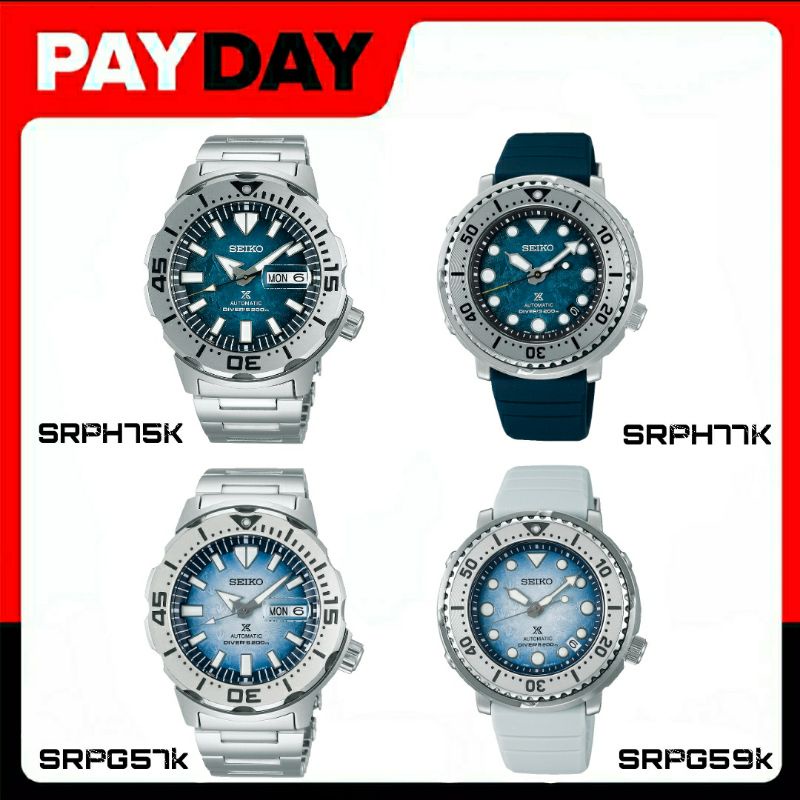 Seiko Prospex Diver Save the ocean special edition Monster(SRPG57K ...