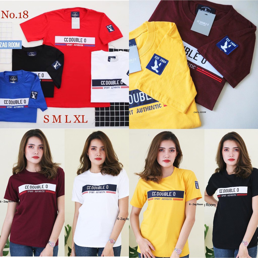 สินค้าขายดีเสื้อยืดงานปัก-งานป้ายCCOO Cotton 100 (SMLXL) No.18 - d_dome_shop - ThaiPick