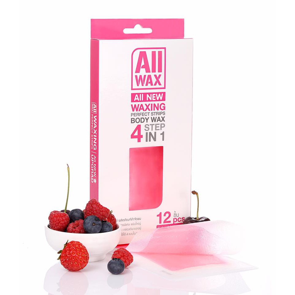 ออลแว๊ก All Wax ออล แว๊กซ์ แวกซ์ แว๊ก กำจัดขนแบบแผ่น อุปกรณ์ กำจัดขน ...