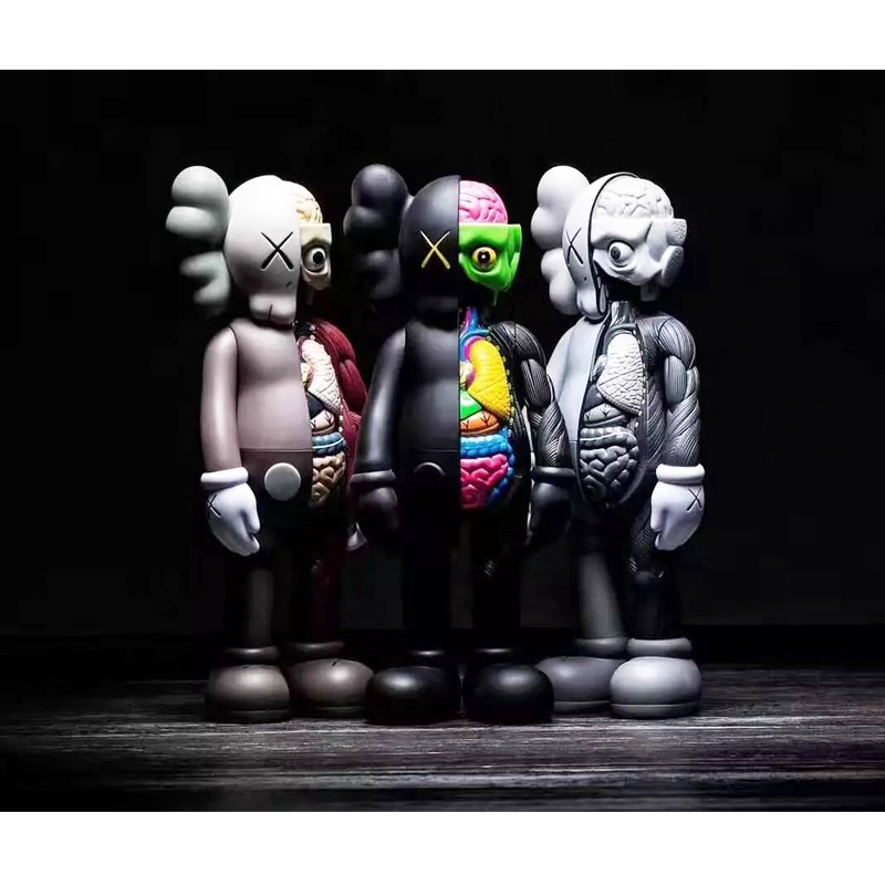 Designer Anatomy 37cm KAWS Doll CAMPANION 16 Inch Anatomy - 40wq2txol2 ...