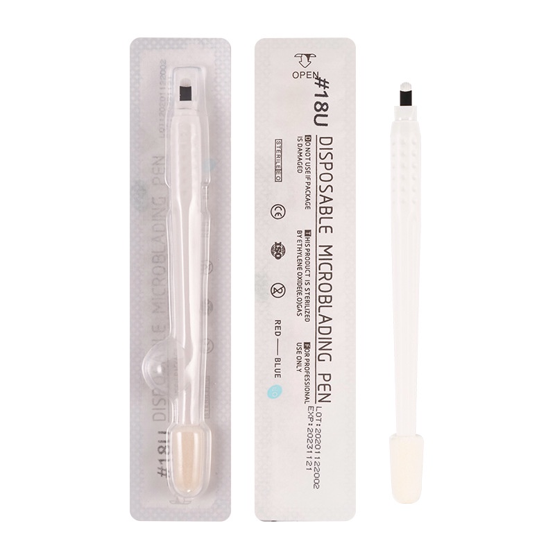 5pcs Blade Disposable Microblading Needle Pen Tattoo Supplies Eyebrow ...