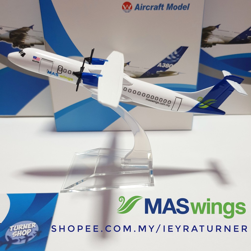 MASwings ATR72-500 Aircraft Model 16cm Die-cast Metal Airplane fDDK ...