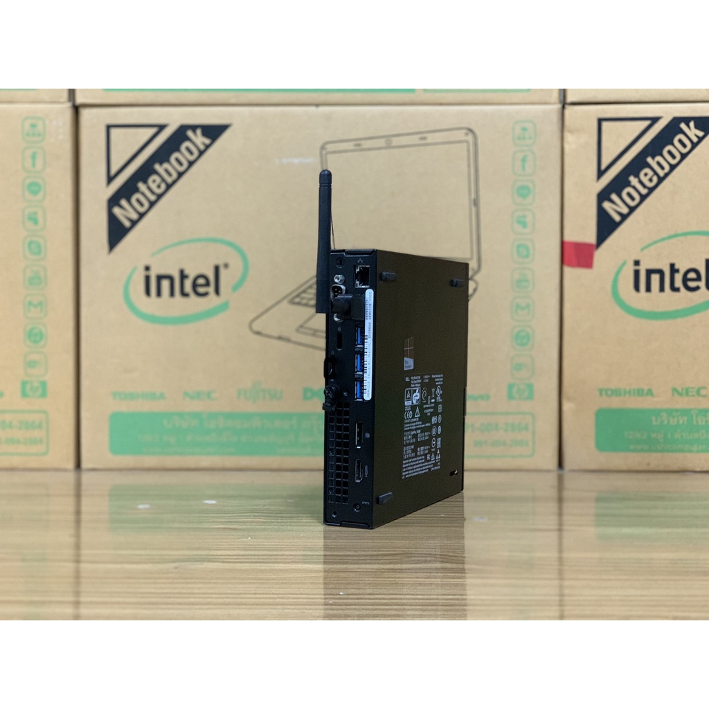 คอมพิวเตอร์ Dell Optiplex 7040m ครบชุดจอ20นิ้ว CPU Core i7-6700t Ram 8 gb Hdd 500 gb รองรับ M.2 ...