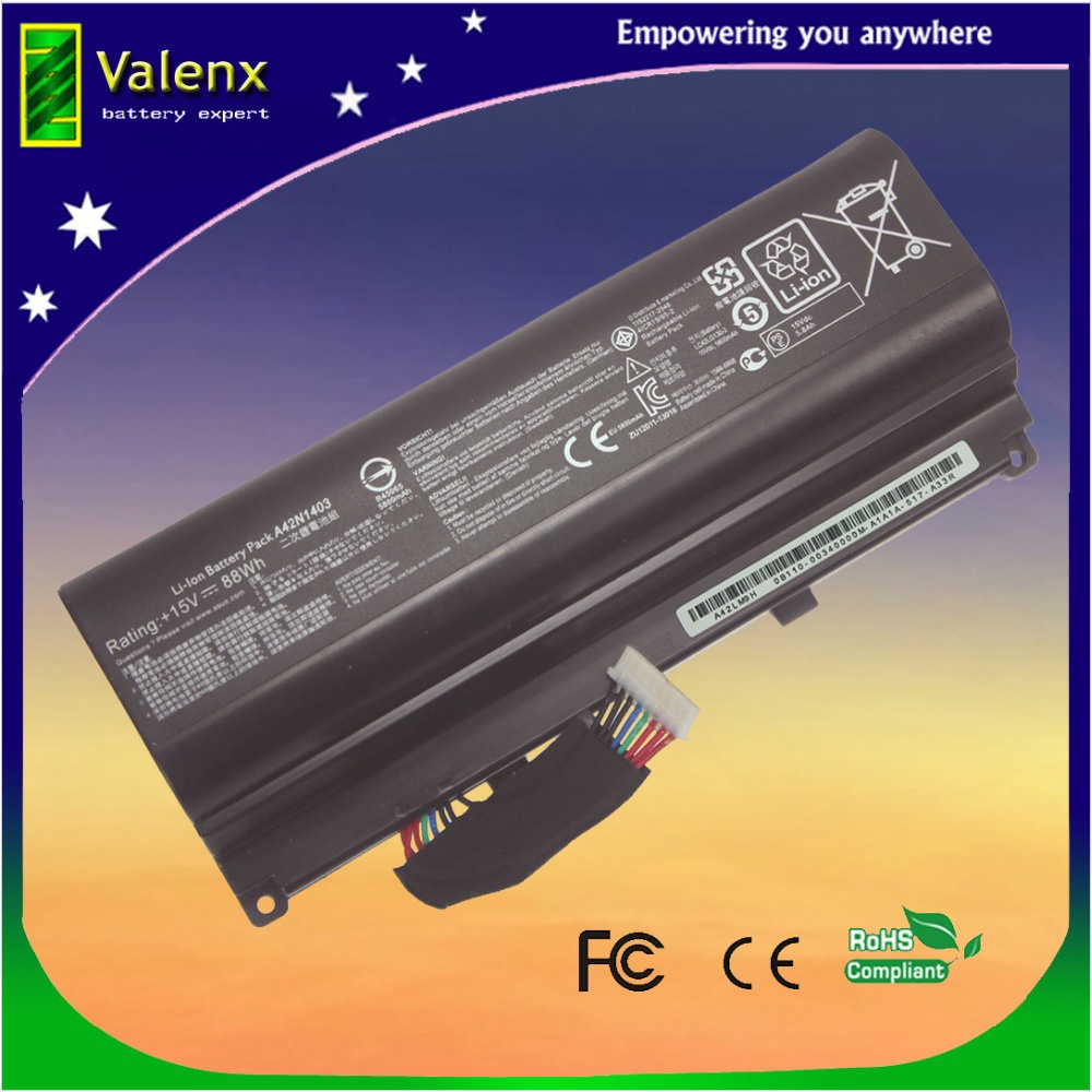 แบตเตอรี่แล็ปท็อป8cell Battery A42N1403 For ASUS ROG G751J-BHI7T25 ...