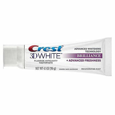 Crest 3D White Brilliance, Fluoride Anticavity Whitening Toothpaste ...