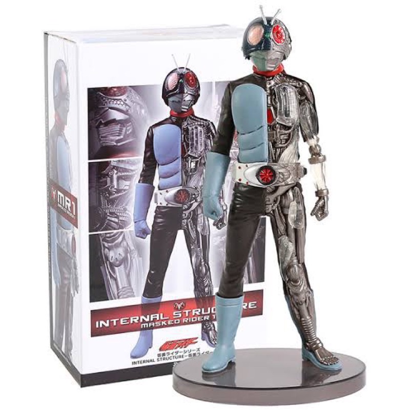 Bandai Masked Rider Kamen Rider 1 Internal Structure Statue Figure ...