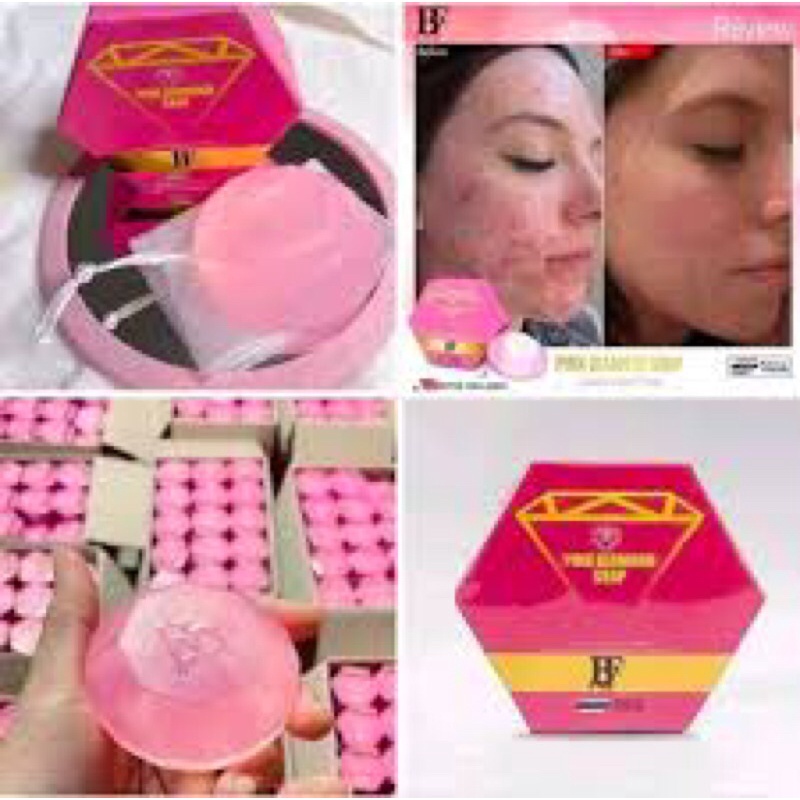 10 Buy 1 Free BeFine Serun Shower soap BFINE PINK DIAMOND SOAP WHITENING 65 - coffeeking22 ...