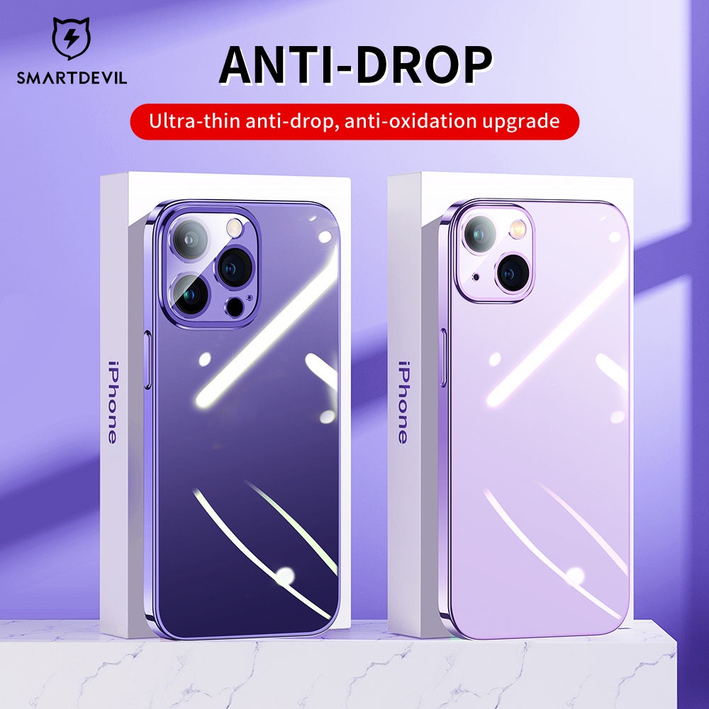 SmartDevil เคสโทรศัพท์มือถือ ป้องกันกระแทก ระบายอากาศได้ดี ลายปีศาจ สําหรับ Iphone 14Pro 13 ...