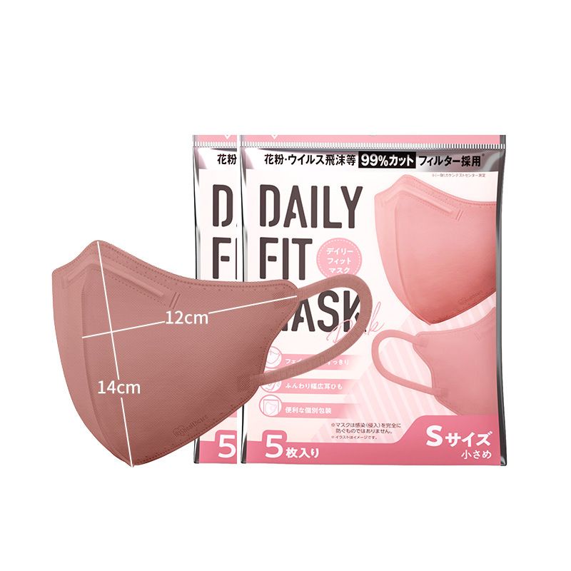 พร้อมส่งหน้ากากอนามัย Iris daily fit mask ทรง3D 1ซอง 5ชิ้น - kukku94_sh ...