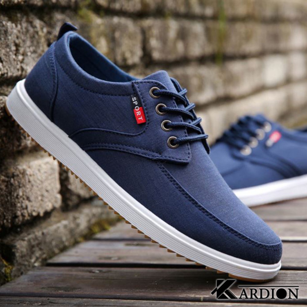 Kardion รองเท้าผ้าใบเรียบหรู เบาสบาย ใส่เทียว ใส่ทำงาน รุ่น 839 ...